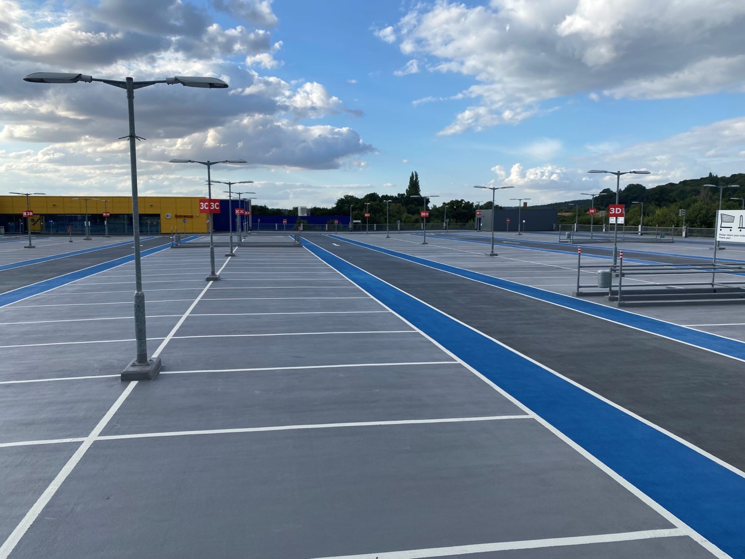 IKEA Reading Car Park Refurbishment | Makers Construction