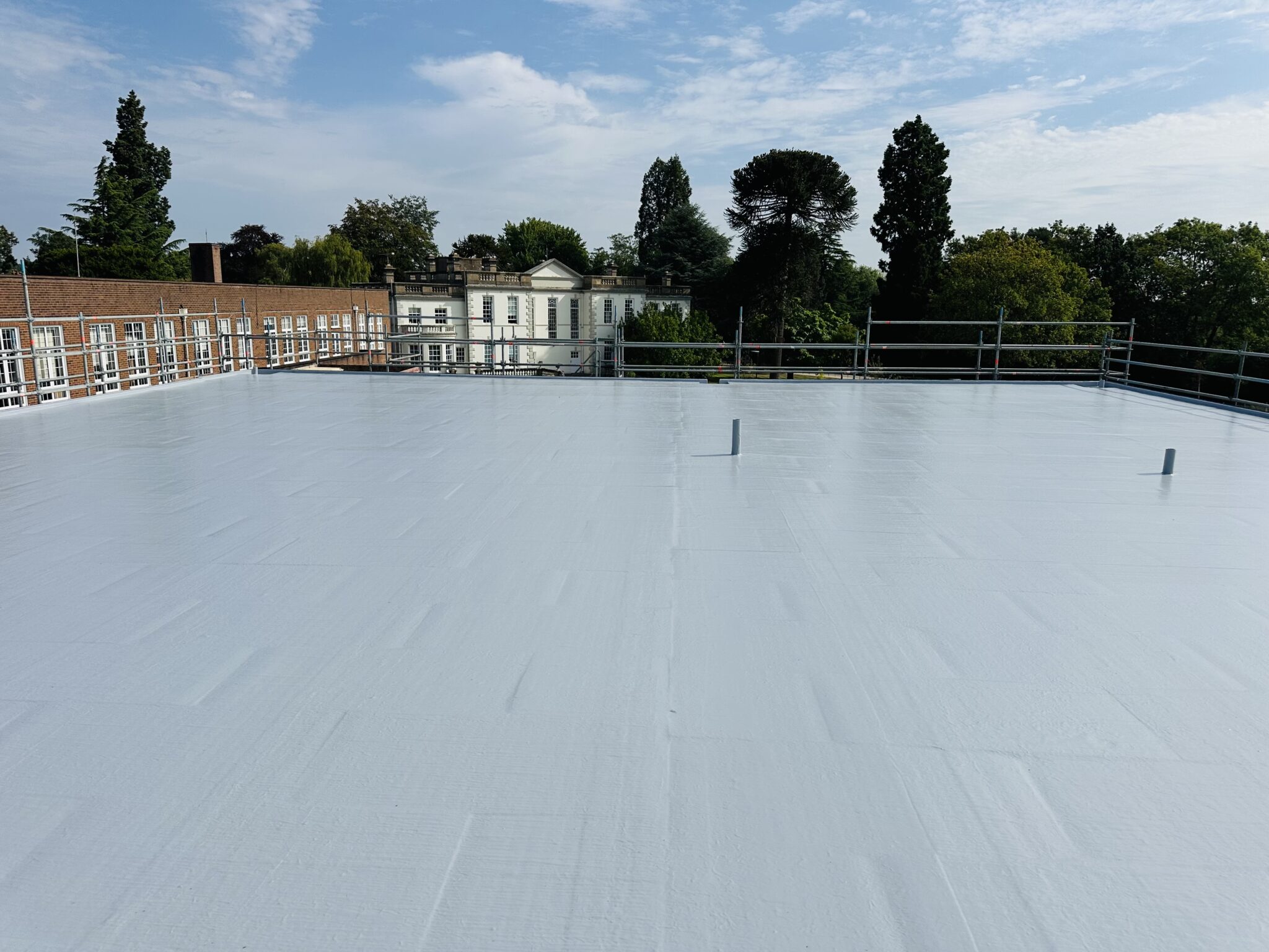Thermal Roof Installation Solihull Preparatory School | Makers Construction
